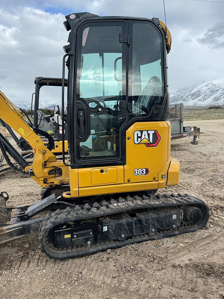 Weekend Warrior Equipment Rental | Cat 303 Mini Excavator with Cab